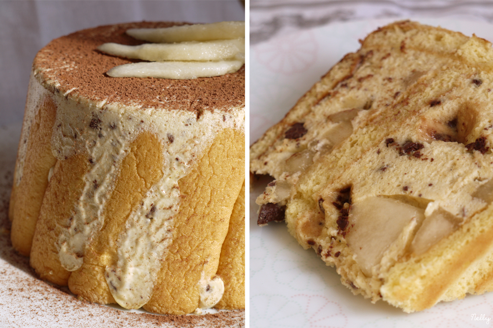 Charlotte aux poires - Cuisine téméraire